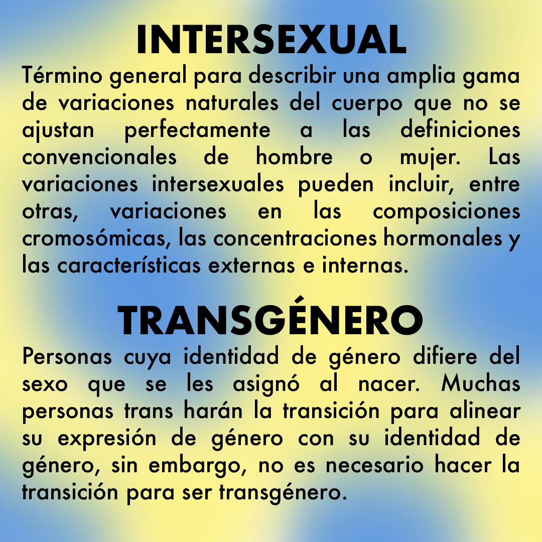 Glosario LGBTQIA+ – Somos Ruidosa