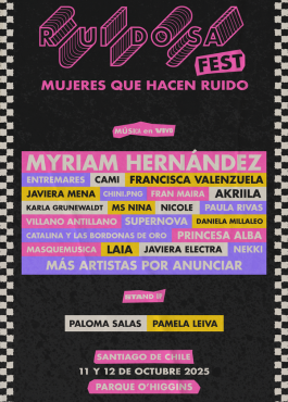 SANTIAGO | Ruidosa Fest SCL 2025 – Somos Ruidosa